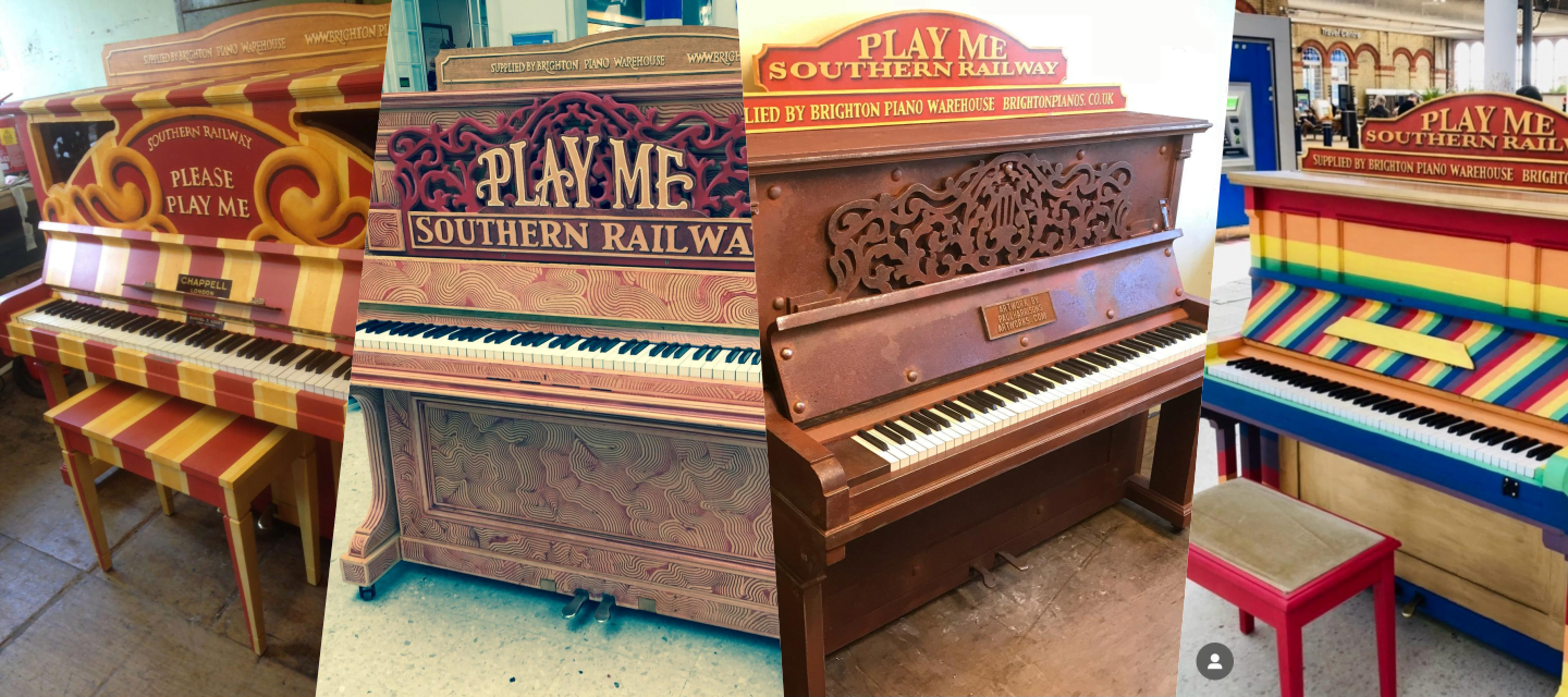 Brighton Station Piano - Brighton Piano Warehouse